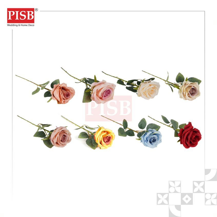 2230 50CM Korean Rose Spray Artificial Flower Bunga Hiasan Bunga Dulang ...