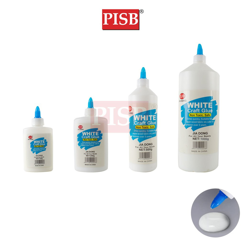 PJ6252/53/54/55 Latex White Glue / Gum Putih / Gum Kayu / Craft Glue ...